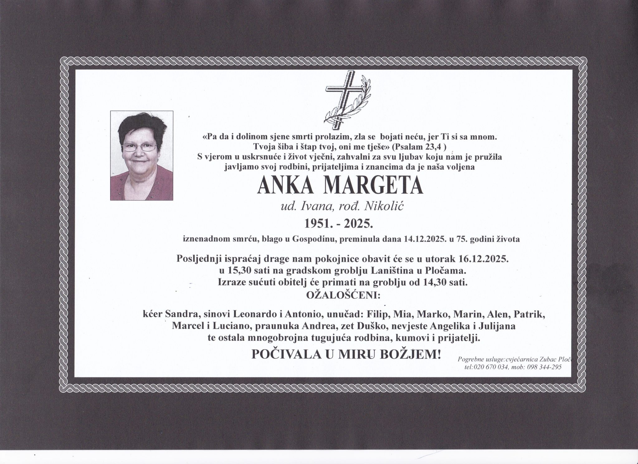 ANKA MARGETA - ZUBAC D.O.O